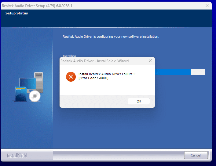 Realtek Audio Error 0001 Realtek Audio Error 0001